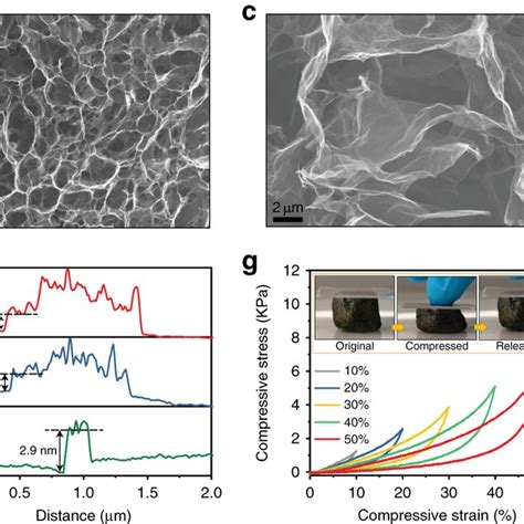 Structural Characterization Of Cofrgo Aerogels A A Photograph Of An Download Scientific