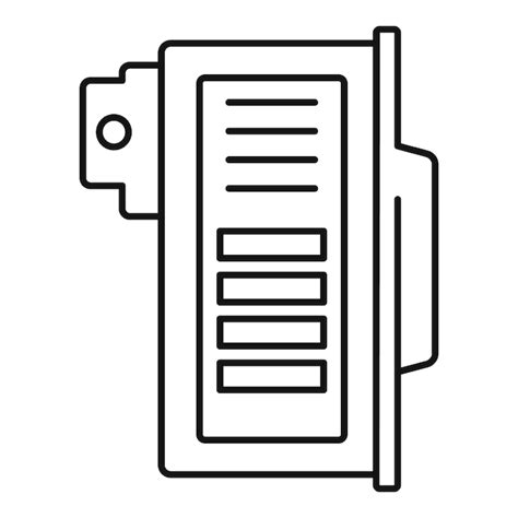 Premium Vector Color Cartridge Icon Outline Color Cartridge Vector Icon For Web Design