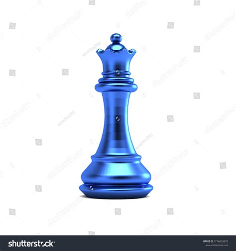 Queen Piece Chess 3d Render Graphic Stock Illustration 1716003676 Shutterstock