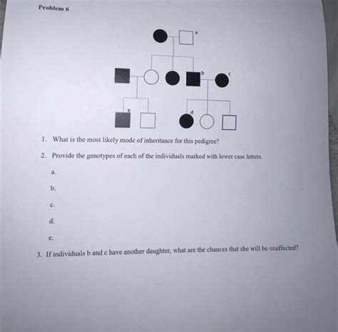 solved problem 6 1 what is the most likely mode of