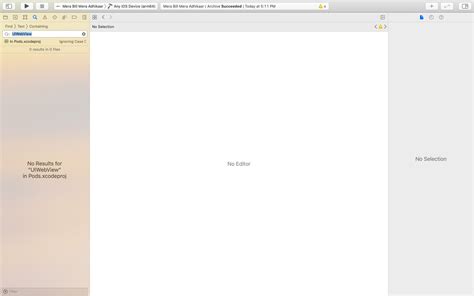 Cannot Upload App On App Store Due To Uiwebview Error Ionic V3