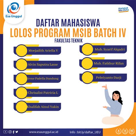 Mahasiswa Fakultas Teknik Lulus Program Msib Batch 4 Fakultas Teknik