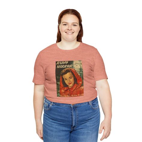 Anita Gordon Radio Mirror Cover T Shirt Vintage Radio Star Tribute Etsy