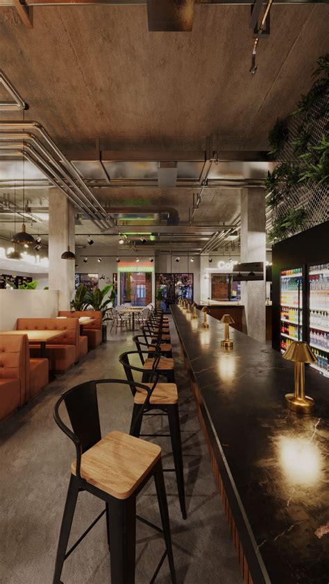 The Render Unit On Linkedin Restaurantdesign Architecturalvisualization 3drendering
