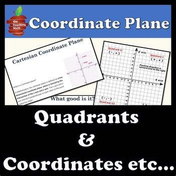Coordinate Plane Linear Equations Lesson Guided Notes Practice