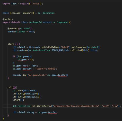 js调用java静态方法失败已找到错误 Creator x Cocos中文社区