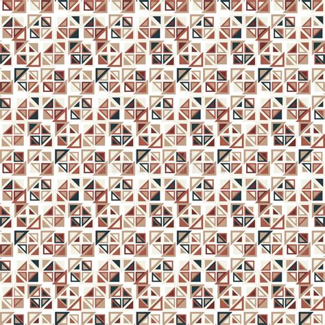 Vector Seamless Pattern Consists Of Geometric Elements On White The Elements Have A Triangular