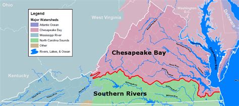 Virginia Watersheds Map Skills Home
