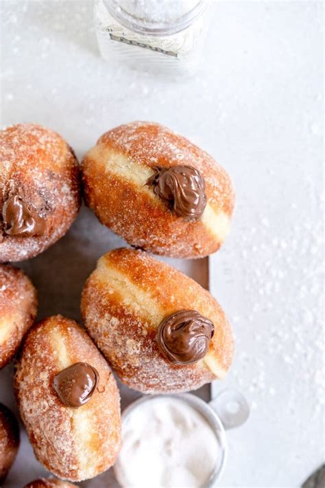 Small Batch Nutella Donuts Recipe Nutella Donuts Donut Recipes