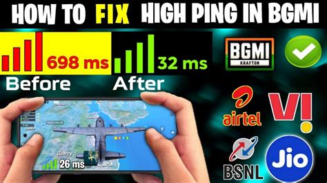 How To Fix High Ping In Bgmi Bgmi 25 Update High Ping Problem Pubg Ping High Problem 26