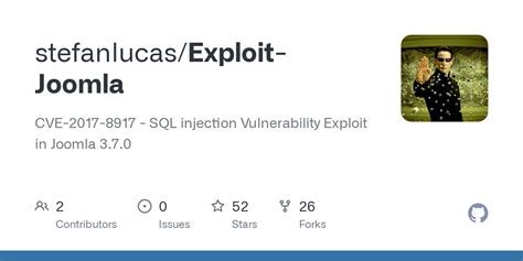 GitHub Stefanlucas Exploit Joomla CVE 2017 8917 SQL Injection Vulnerability Exploit In