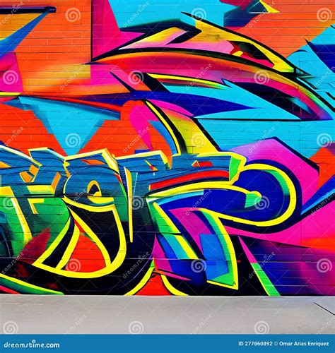 154 Graffiti A Vibrant And Edgy Background Featuring Graffiti Art In