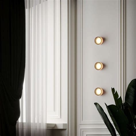 Modern Fluted Plexiglass Wall Light Led Durable Appliques En Verre
