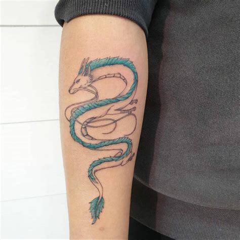 Haku Spirited Away Tattoo