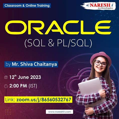 Naresh It On Linkedin Oracle Sql Course Education Software