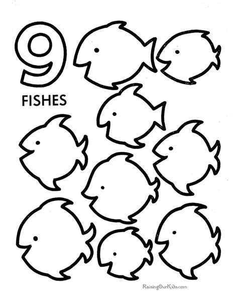Number 9 Worksheets For Preschool Free Printable Number 9 Worksheet