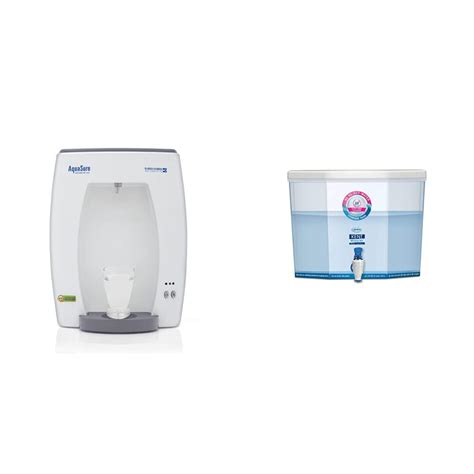 Eureka Forbes Aquasure From Aquaguard Smart Watt UV Water Purifier White Kent RO Reject