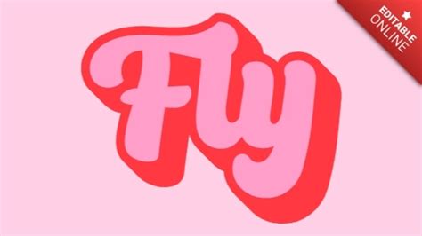 Fly | Retro Vibes 70s | Text Effect Generator