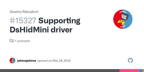 supporting dshidmini driver · issue 15327 · libretro retroarch · github