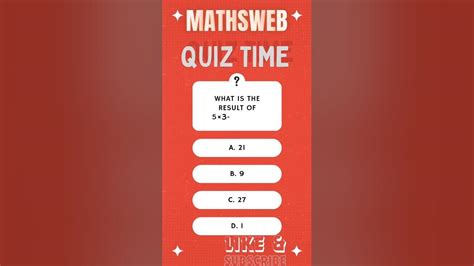 Comment Right Answer 🎉 Mathchallenge Mathshorts Quickquiz Mathriddles Brainteasers