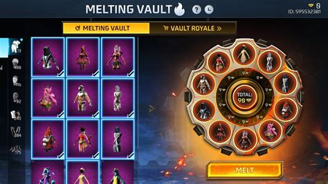 Melting Vault Event Free Fire Melting Vault Event Spin Free Fire New Event Today Youtube