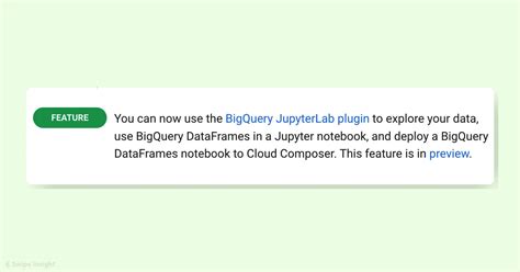 Bigquery Adds Jupyterlab Plugin For Data Exploration And Deployment