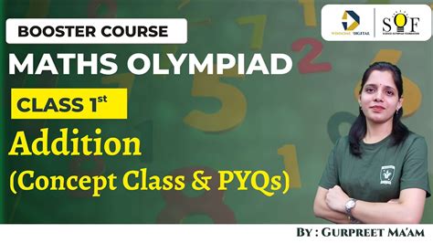 Class 1 Maths Olympiad Addition Concept Class And Pyqs Imo