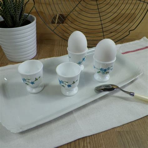 Glass Egg Cups Etsy