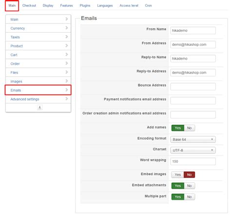 How To Configure Hikashop Engine Templates