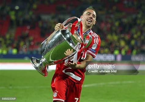 Champions League Cup Franck Ribery Photos And Premium High Res Pictures Getty Images