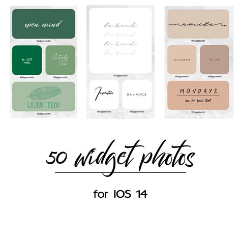 Widget Photos Ios Widgetsmith Widget Covers Ios Etsy