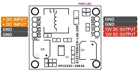 Step Up Dc Dc Converter 12v Output 5v Input Electronics Lab