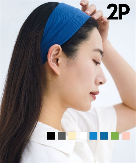 모루머루 오늘출발 헤어밴드 반다나 면 넓은 머리띠 P
