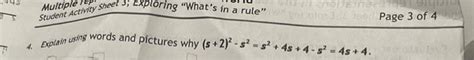 solved 4 explain using words and pictures why
