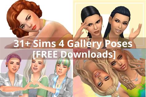 Sims 4 Gallery Poses Mod Igfity