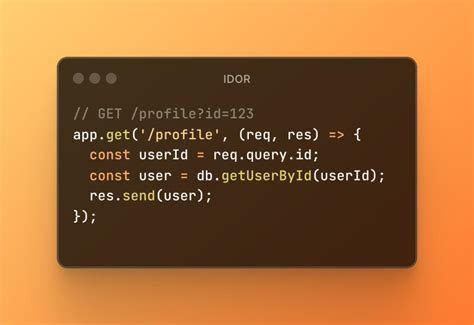 Idor Security Owasp Tamilvanan Sambasivam