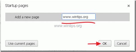 Set Default Web Page In Your Internet Browser Wintips Org
