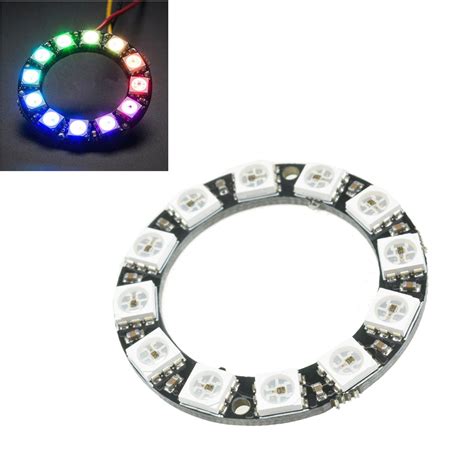 RGB LED Ring 12 Bit WS2812 5050 RGB LED Integrated Driver Module For Arduino T EBay