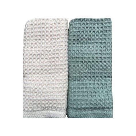 Рушники для обличчя та рук вафельні бамбукові 90х50 см 2 шт Ananasko Trs20 983736 — купити на