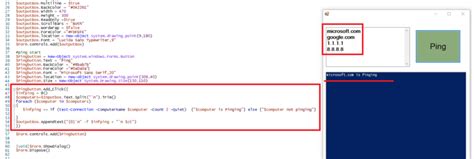 Simultaneous Ping Of Multiple Hosts Does Not Work In Gui Utility