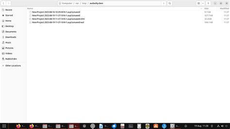 Solved Need Help With Recovering Corrupted Project And Audacity Project Tools Gnu Linux