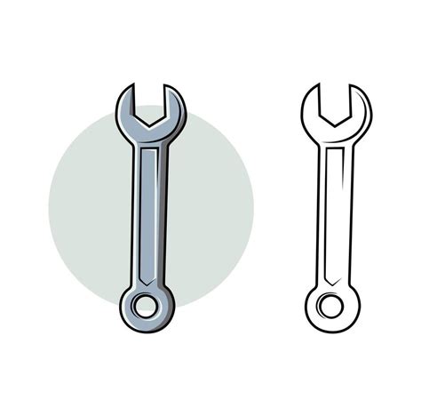 Spanner Design Illustration 37741866 Vector Art At Vecteezy