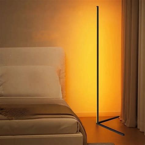 Nordic Dimmable Rgb Corner Floor Lamp With Smart App Orniture™