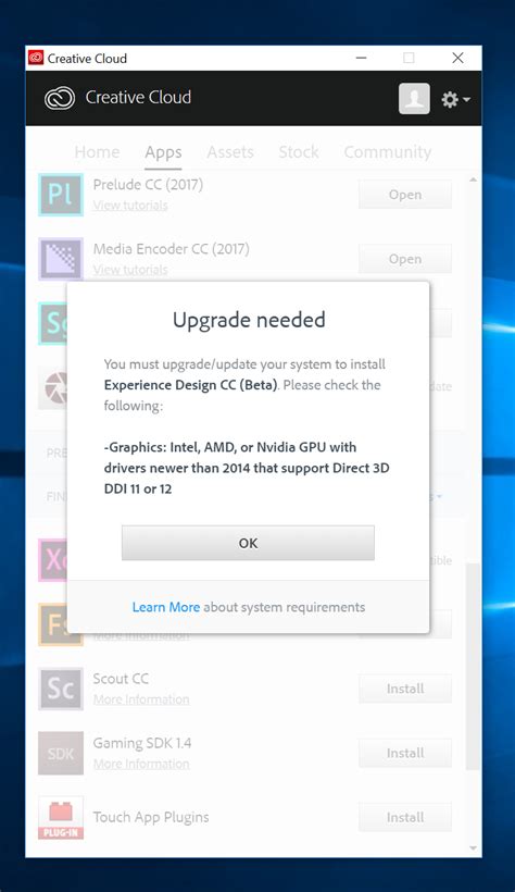Solved Can Not Install Adobe Xd On Windows Adobe Product Community