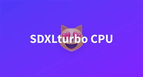 Sdxlturbo Cpu A Hugging Face Space By Hideosnes