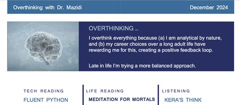 Overthinking With Dr Mazidi On Reading — Mazidi Education Group