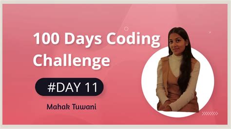 Mahak Tuwani On Linkedin 100daysofcode Uidesign Webdevelopment