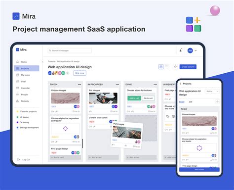 Project Management Saas Application On Behance Project Management Saas Application On Behance