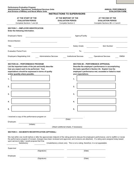 127 Performance Evaluation Form Page 6 Free To Edit Download And Print Cocodoc
