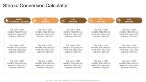 Steroid Conversion Calculator Powerpoint Templates Slides And Graphics